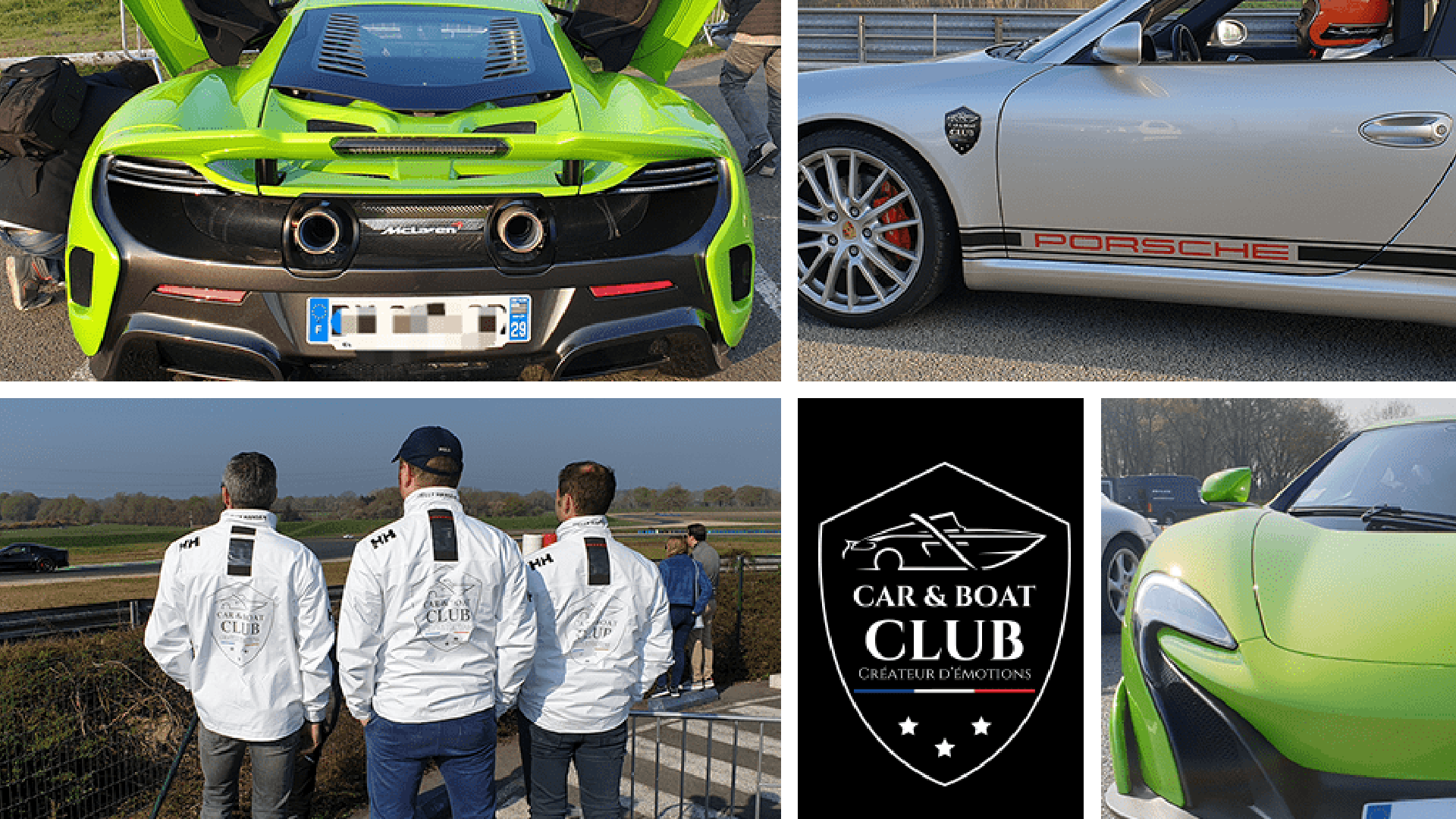 Sortie Porsche au circuit Fay De Bretagne - Car Boat Club
